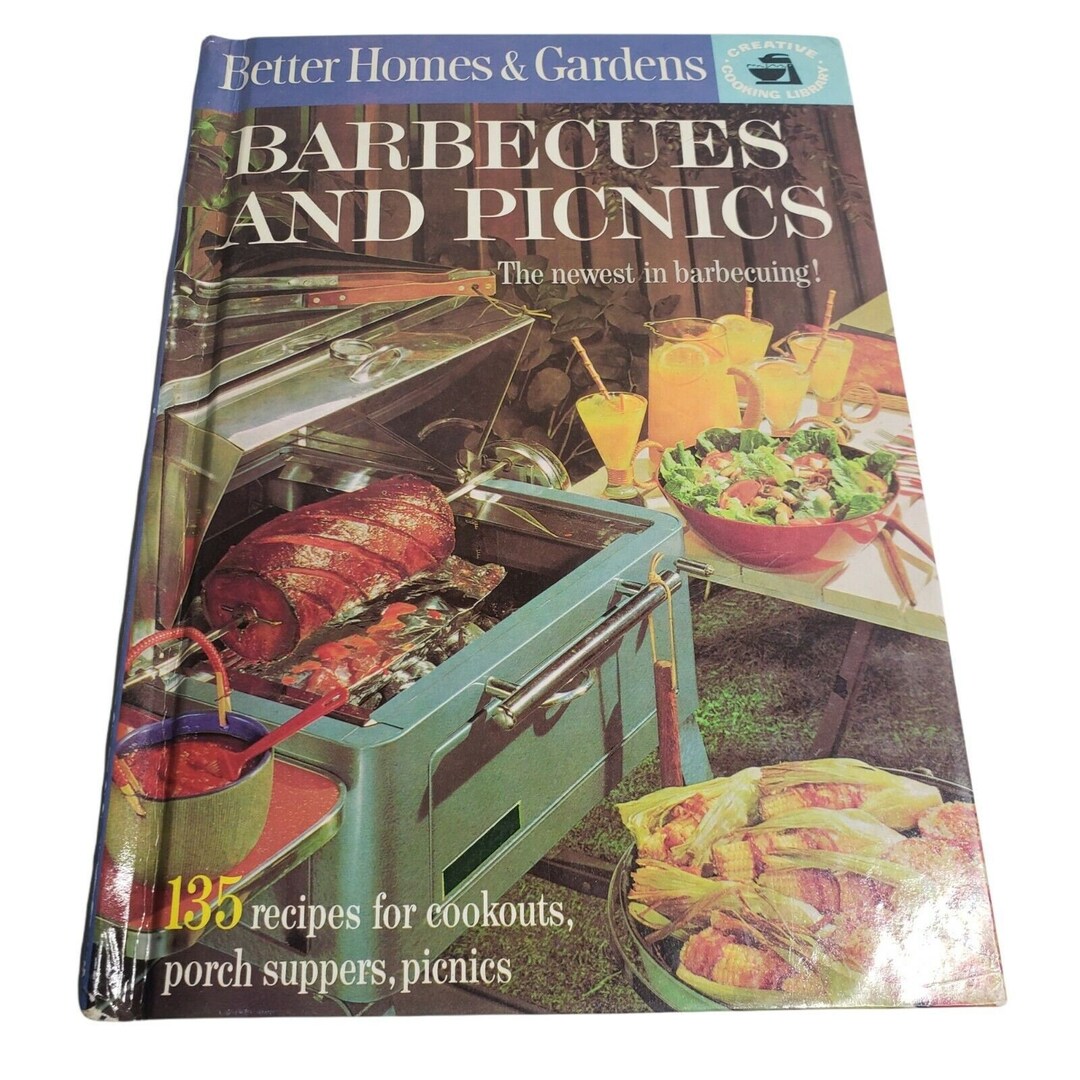 Vintage 1963 Better Homes Gardens Barbecues and Picnics Cookbook 135 ...