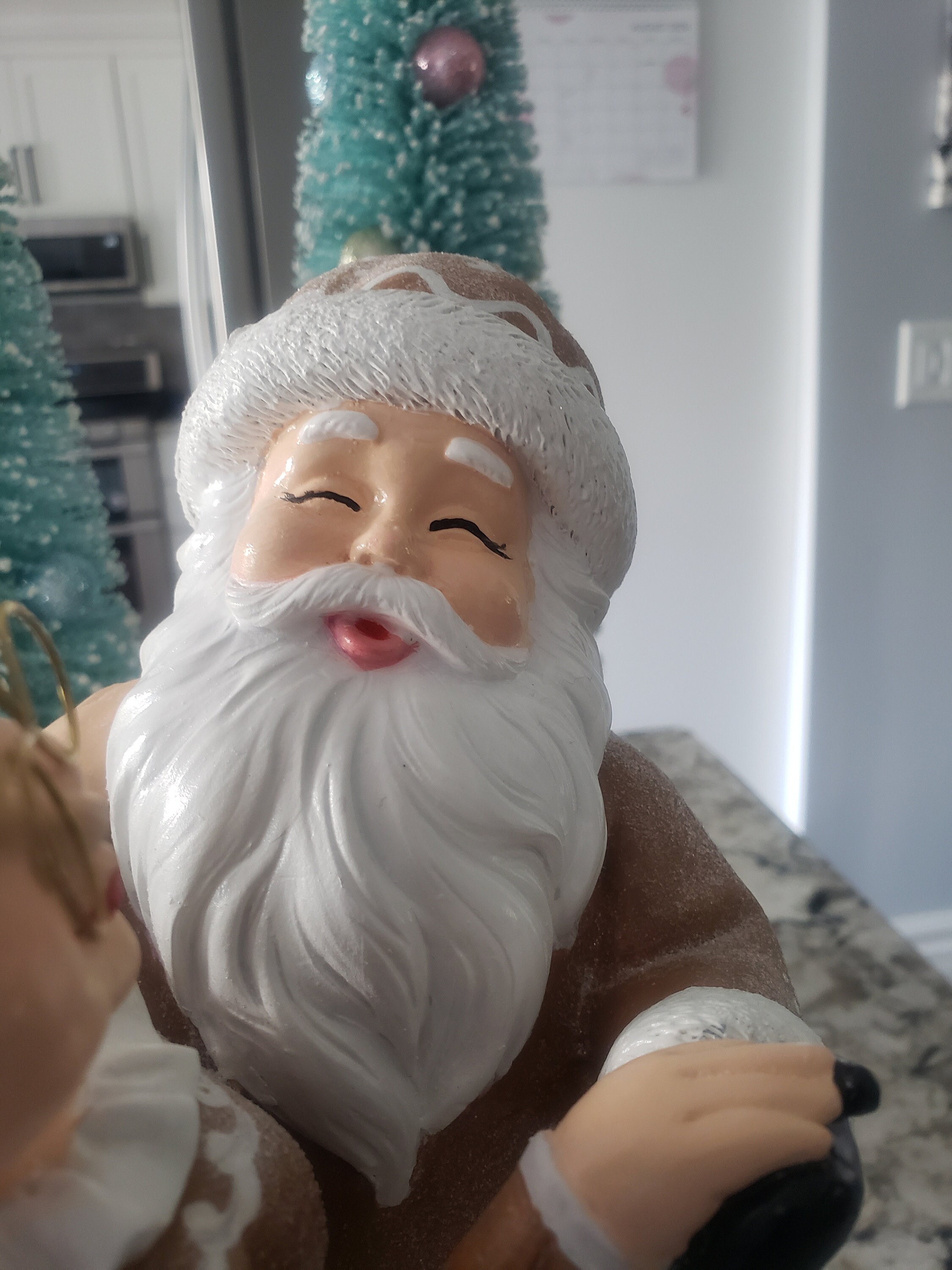 Gingerbread Lace Dancing Mr & Mrs Claus - Etsy