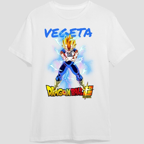 Vegeta Pink Shirt - Etsy