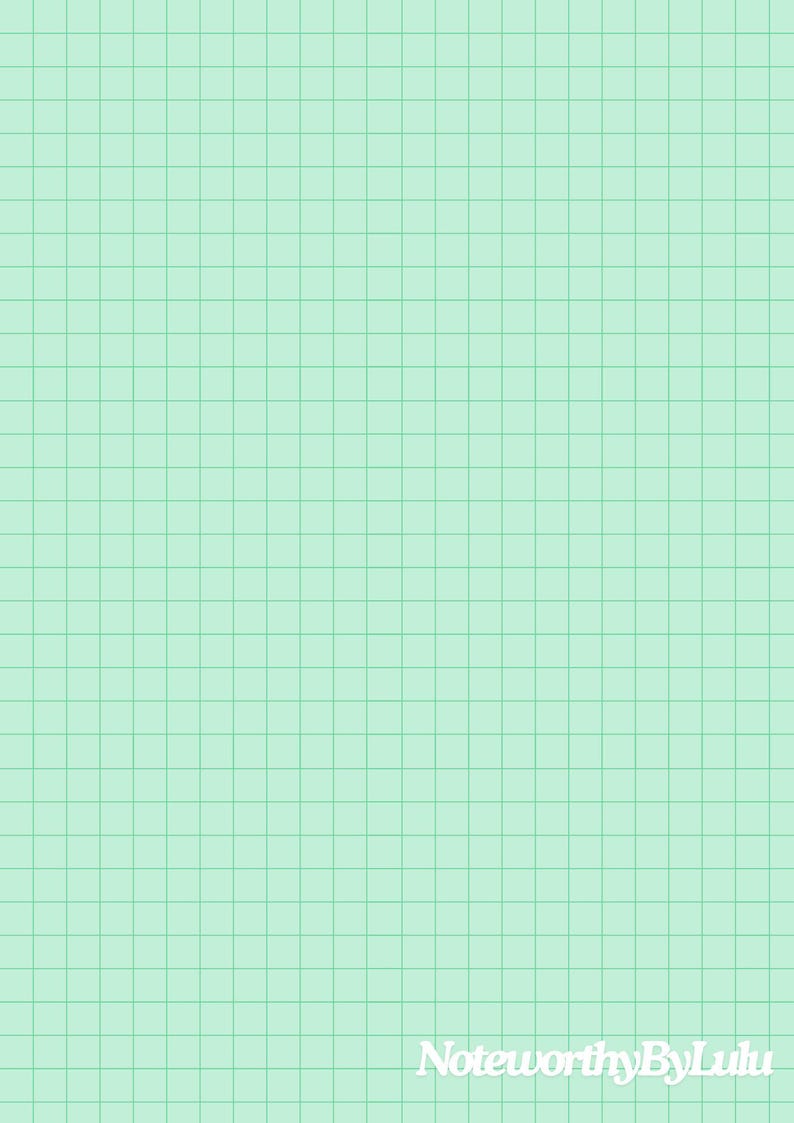 Pastel Graph Notes Template for Goodnotes, Notability, Etc. - Etsy