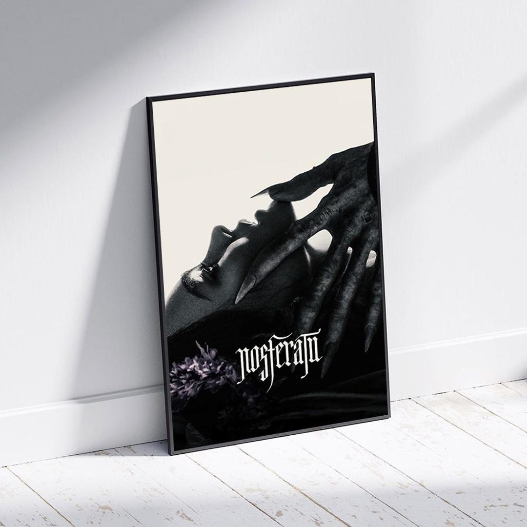 Nosferatu 2024 Movie Poster, Custom Poster, Personalised Gift, Rolled ...