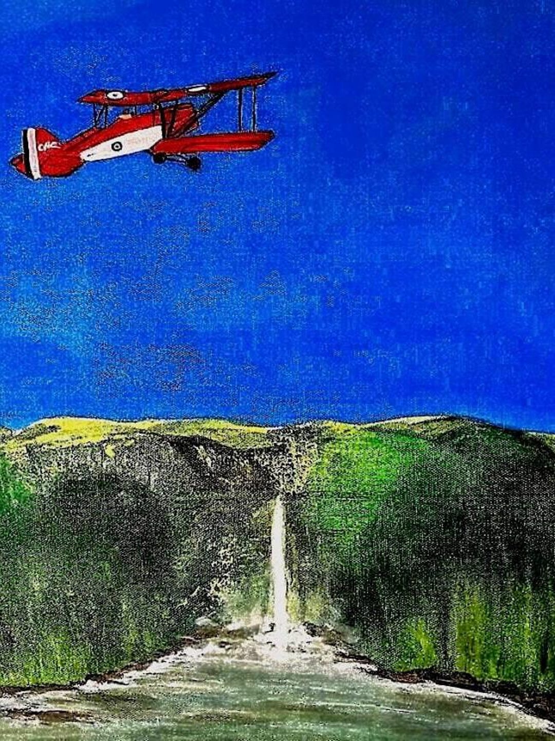 Painting , Railroad, Airplane, Landscape ,cityscape, Abstract ...