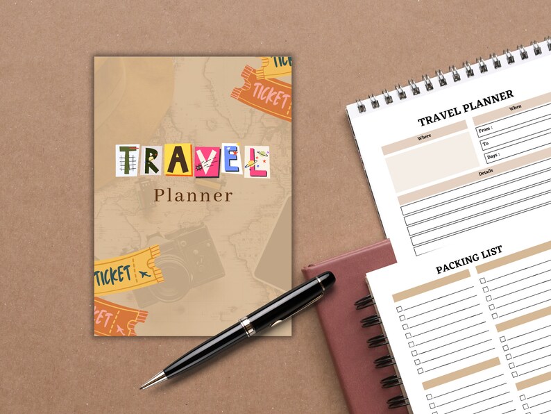 Travel Planner - Plan Your Dream Getaway With Ease, Printable PDF With ...