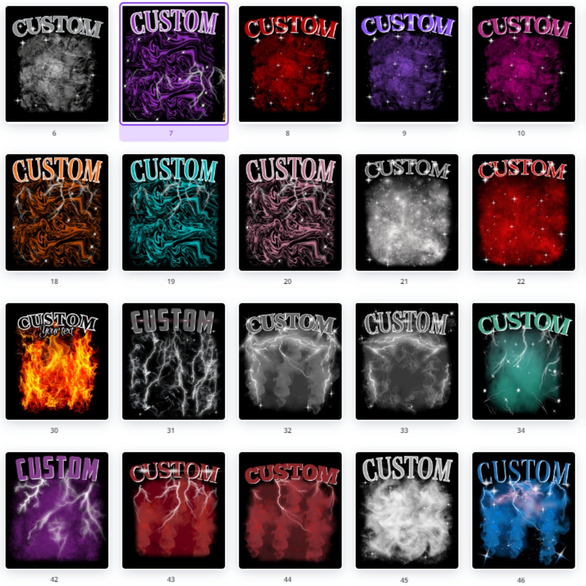 50 Bootleg Canva Editable Template , Bootleg Design , Custom Bootleg ...