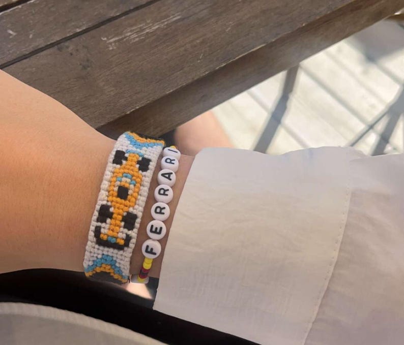 F1 Alpha Bracelets - Etsy