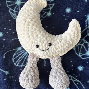 Amusing Moon Buddy Crochet Amigurumi PATTERN - US English PDF Download ...
