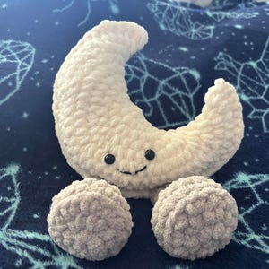 Amusing Moon Buddy Crochet Amigurumi PATTERN - US English PDF Download ...