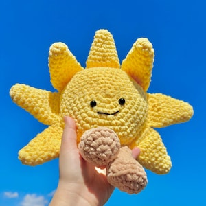 Amusing Sun Buddy Crochet Amigurumi PATTERN - US English PDF Download ...