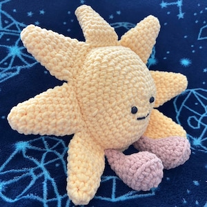 Amusing Sun Buddy Crochet Amigurumi PATTERN - US English PDF Download ...