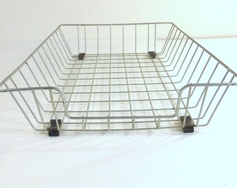 Wire file basket | Etsy