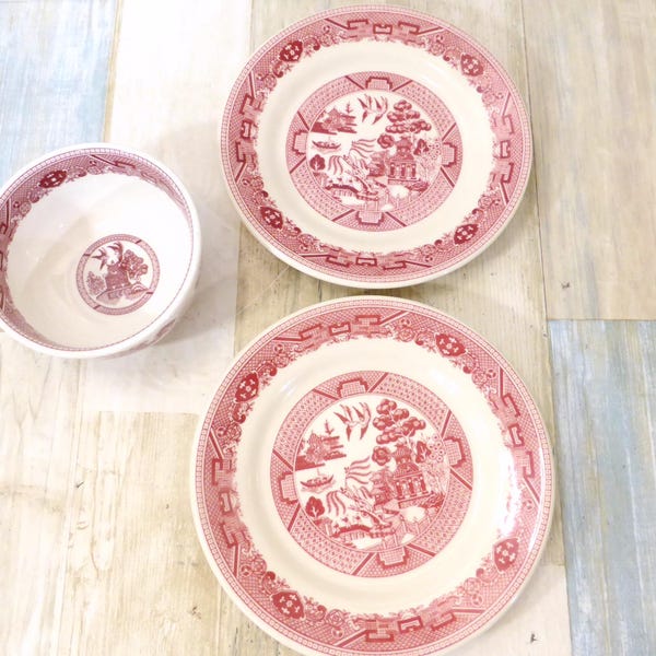 Willow Pattern Plate - Etsy