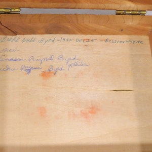 Vintage Dear Diary Wood Cedar Box Secrets Trinkets Journal Storage ...