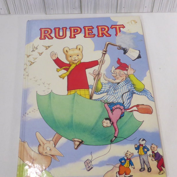 Rupert Bear Book - Etsy