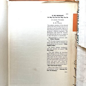 Vintage James Thurber Fables for Our Time Illustrated Poems and Verse ...