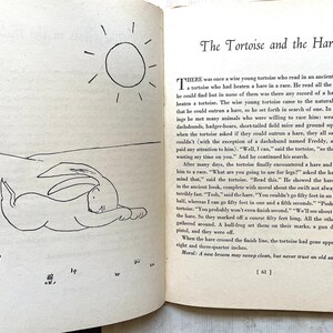Vintage James Thurber Fables for Our Time Illustrated Poems and Verse ...