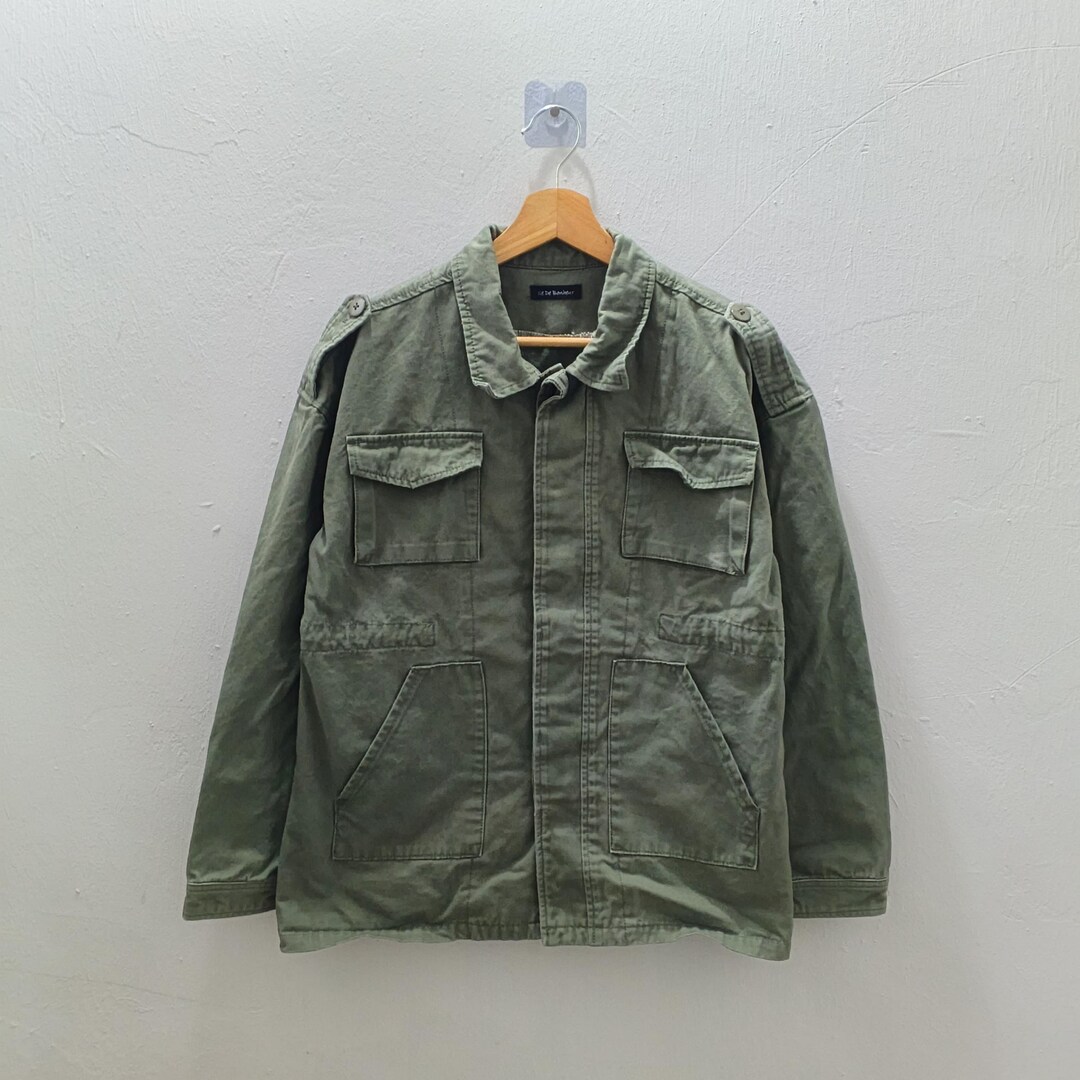 Vintage Japanese Ile De Bonheur Military Jacket Women Size M - Etsy