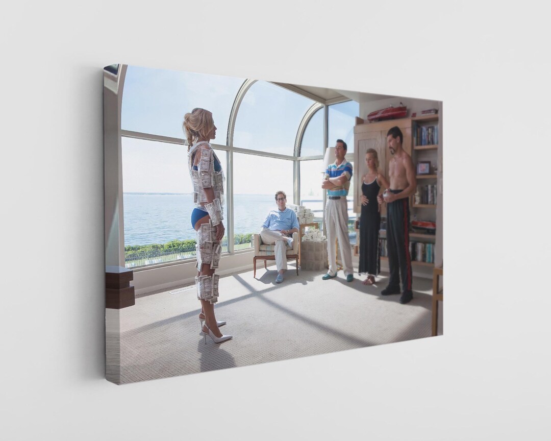 Money Scene From the Wolf of Wall Street, Cult Movie Scene, A Piece of ...
