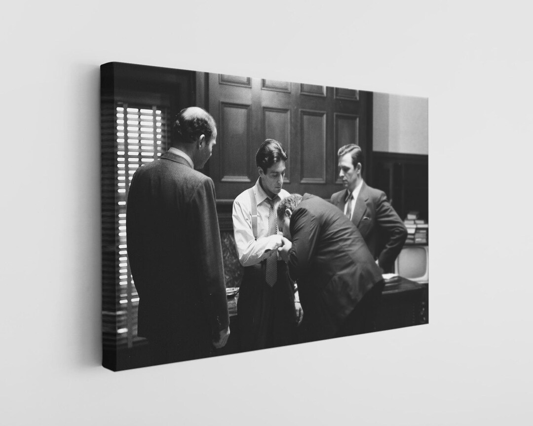 Michael Corleone Becomes the Godfather in the Iconic Hand-kissing Scene ...