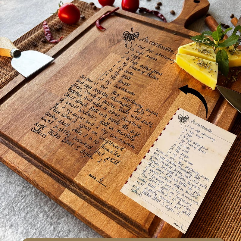 Recipe Boards - Etsy