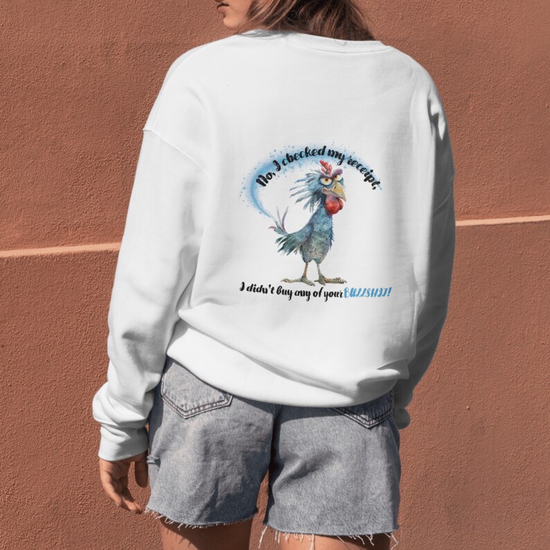 Sarcastic Bird PNG – “I Checked My Receipt” Funny Quote, Whimsical ...