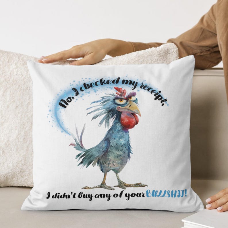 Sarcastic Bird PNG – “I Checked My Receipt” Funny Quote, Whimsical ...