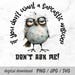 Sassy Bird PNG – Funny Crazy Bird Sublimation Design With Sarcastic ...