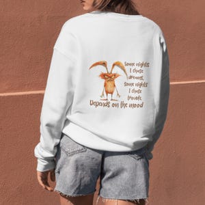 Angry Sassy Rabbit PNG, Quirky Sublimation Design, Sarcastic Bunny Art ...