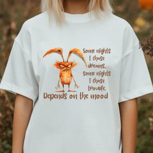 Angry Sassy Rabbit PNG, Quirky Sublimation Design, Sarcastic Bunny Art ...