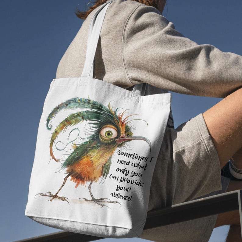 Sassy Bird Sublimation PNG – Quirky Sarcastic Funny Quote for Mugs ...