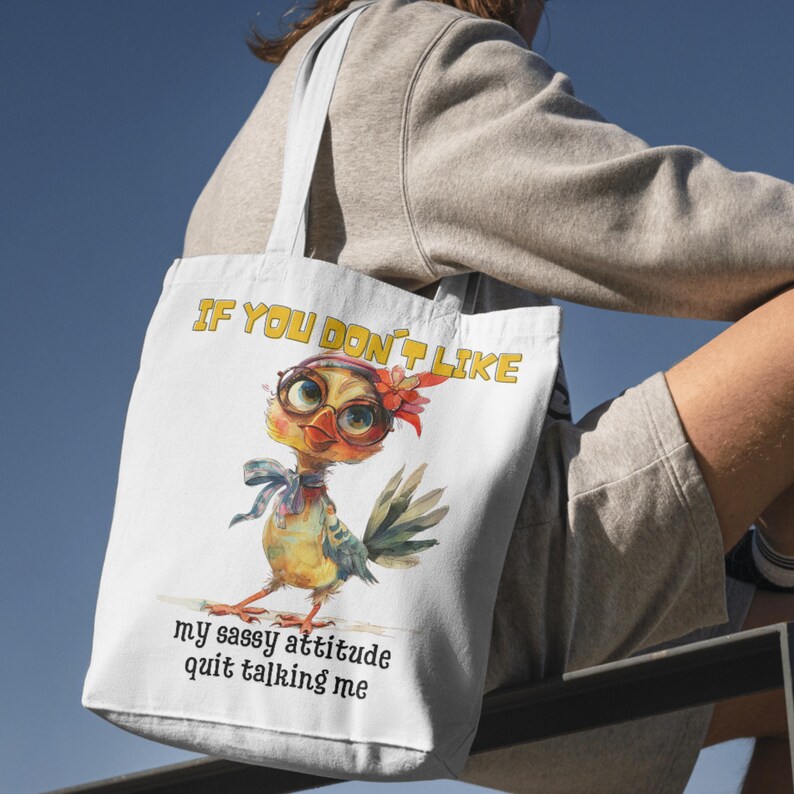 Funny Crazy Sassy Chick PNG, Quirky Whimsical Sublimation Design ...