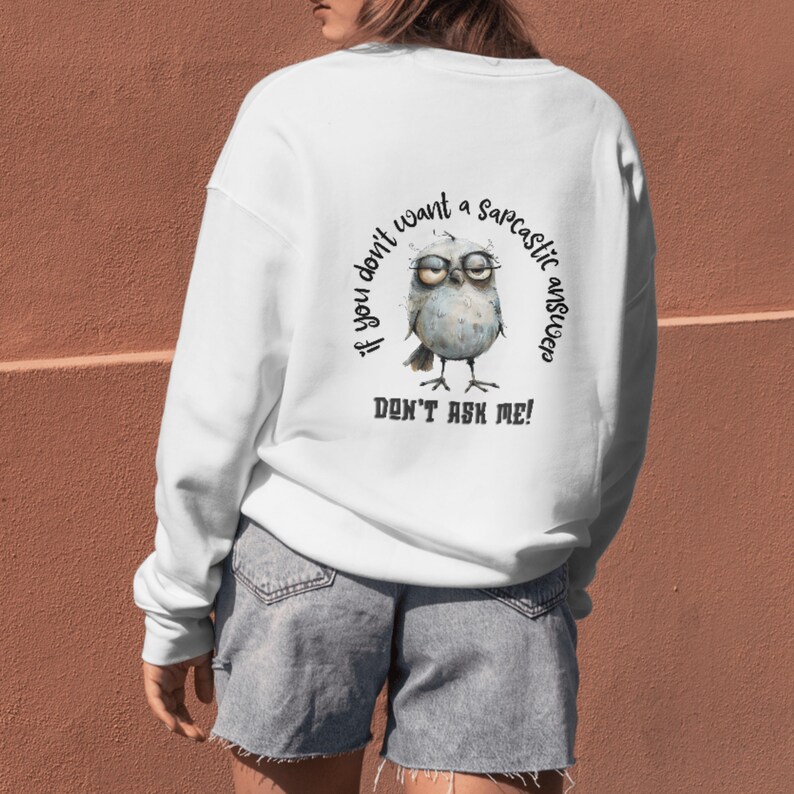 Sassy Bird PNG – Funny Crazy Bird Sublimation Design With Sarcastic ...