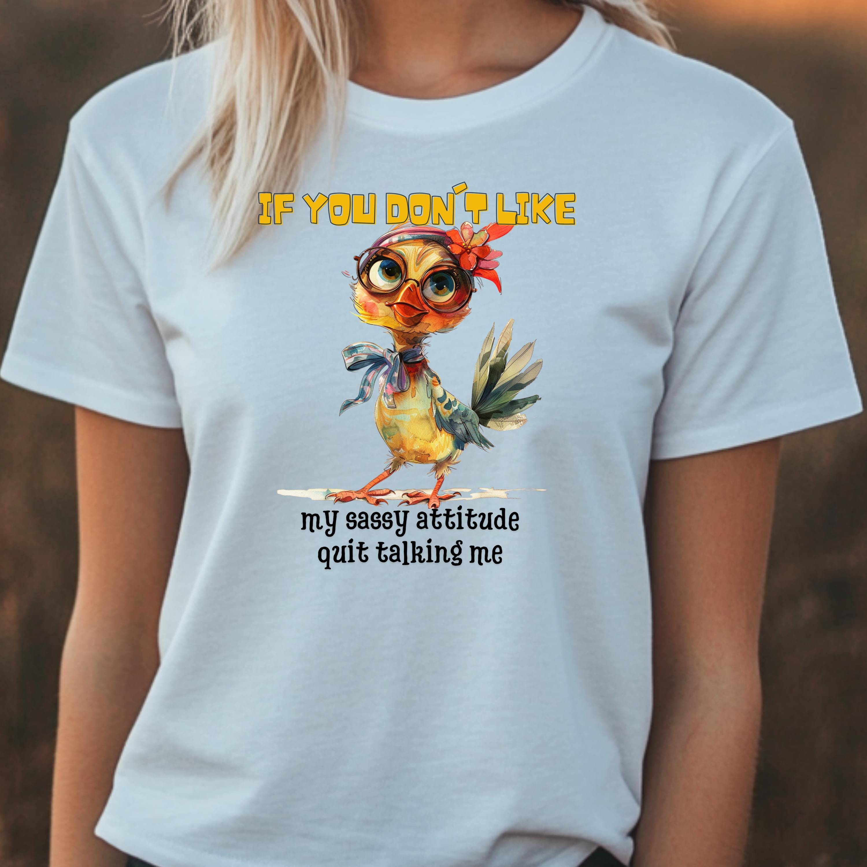 Funny Crazy Sassy Chick PNG, Quirky Whimsical Sublimation Design ...