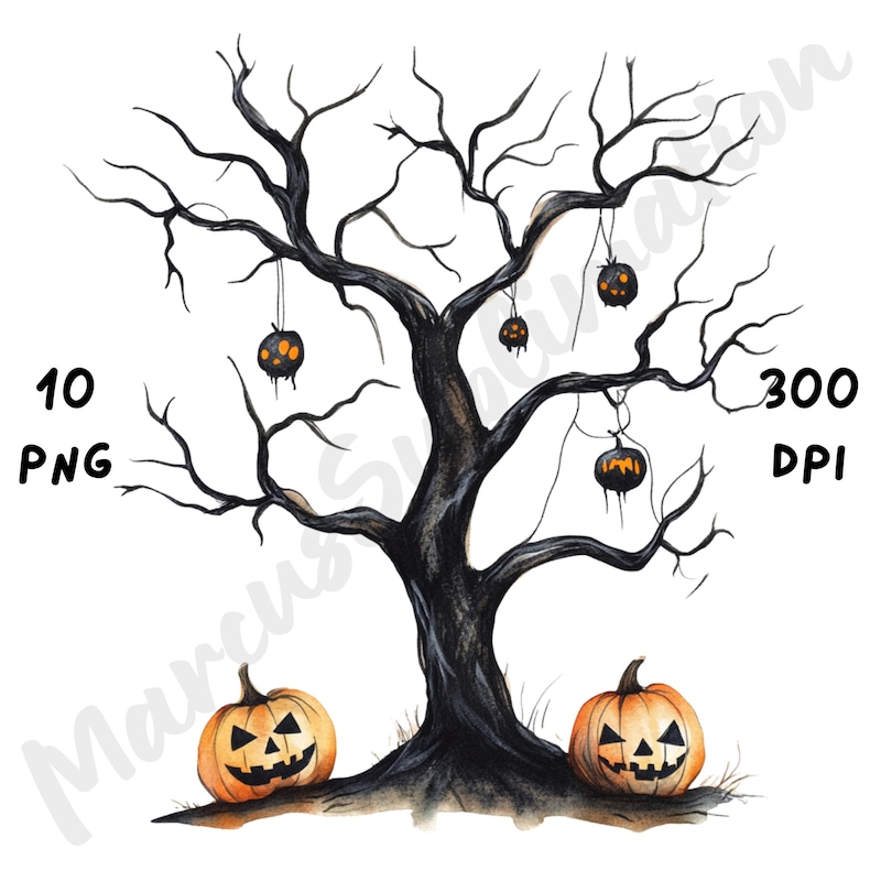 Halloween Tree - Etsy