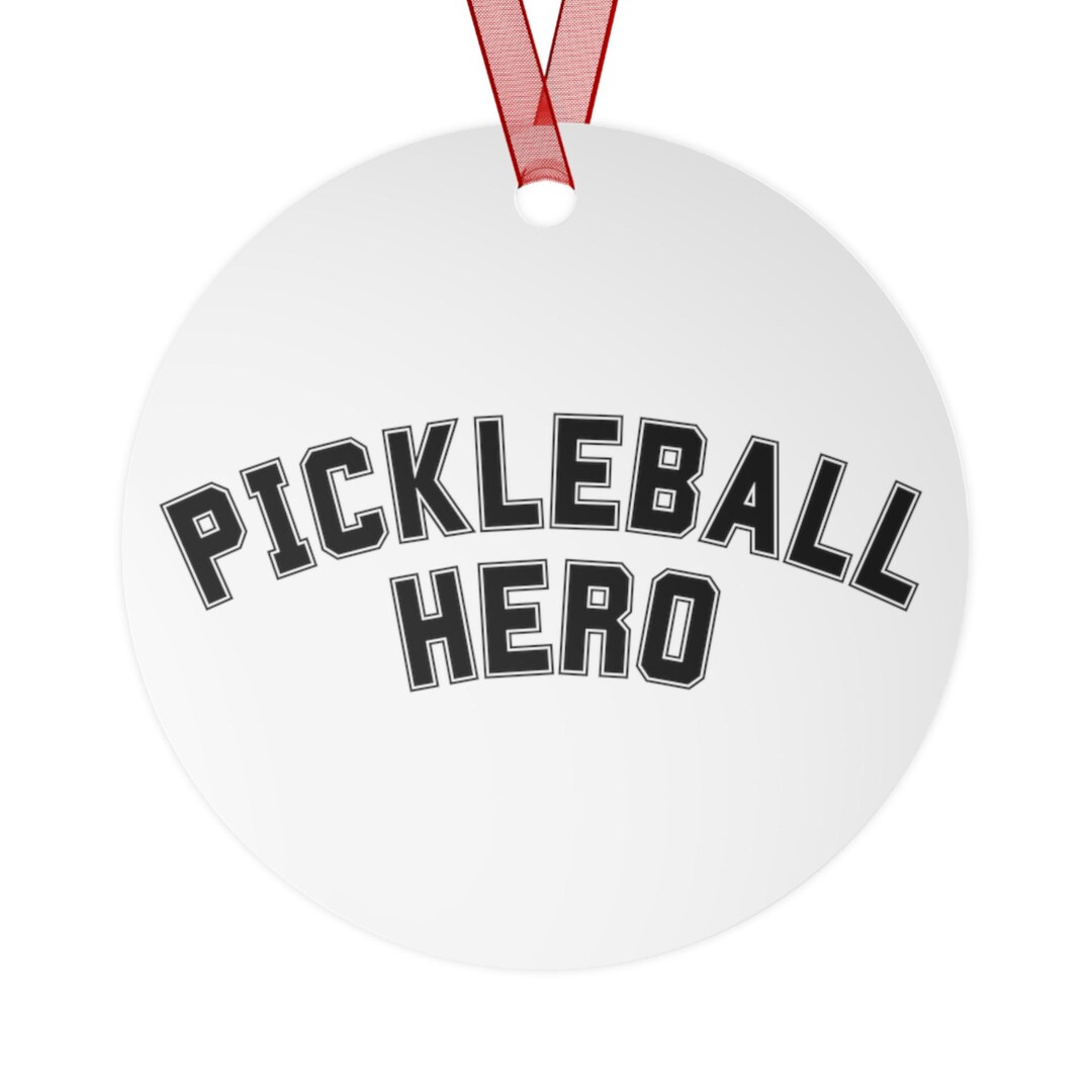 Pickleball Christmas Ornament, Pickleball Holiday Tree Decor, Durable ...