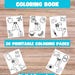 26 Fun Alphabet Coloring Pages for Kids, Toddlers, and Preschoolers - Etsy