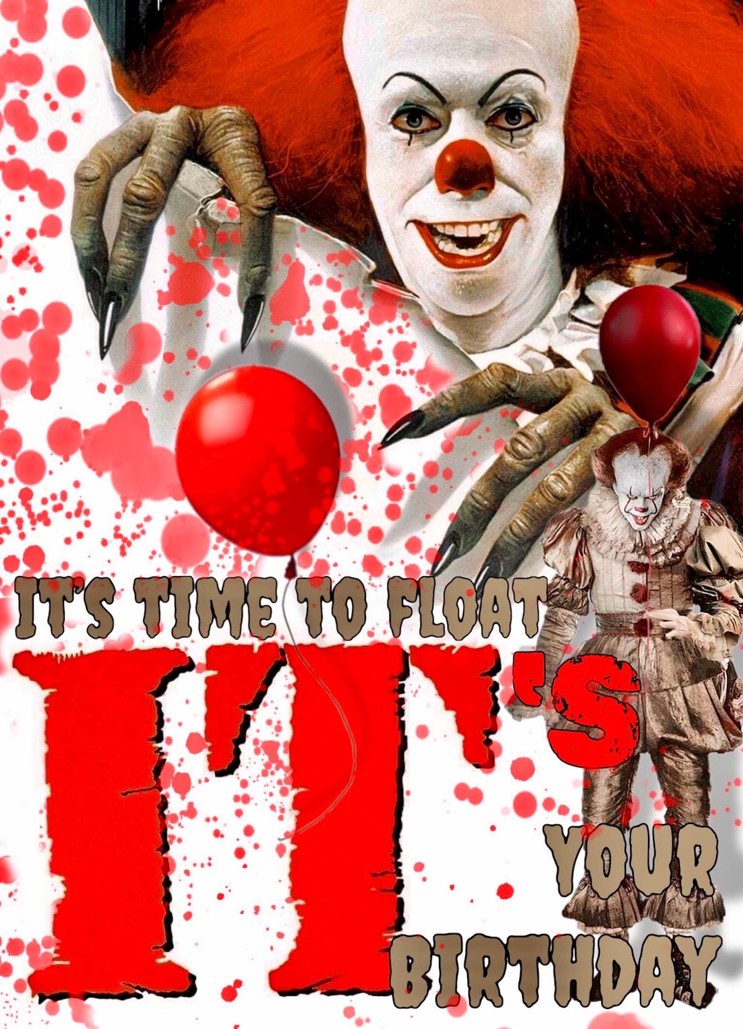 Pennywise the Dancing Clown, IT Movie, Horror, Monster, Macabre ...