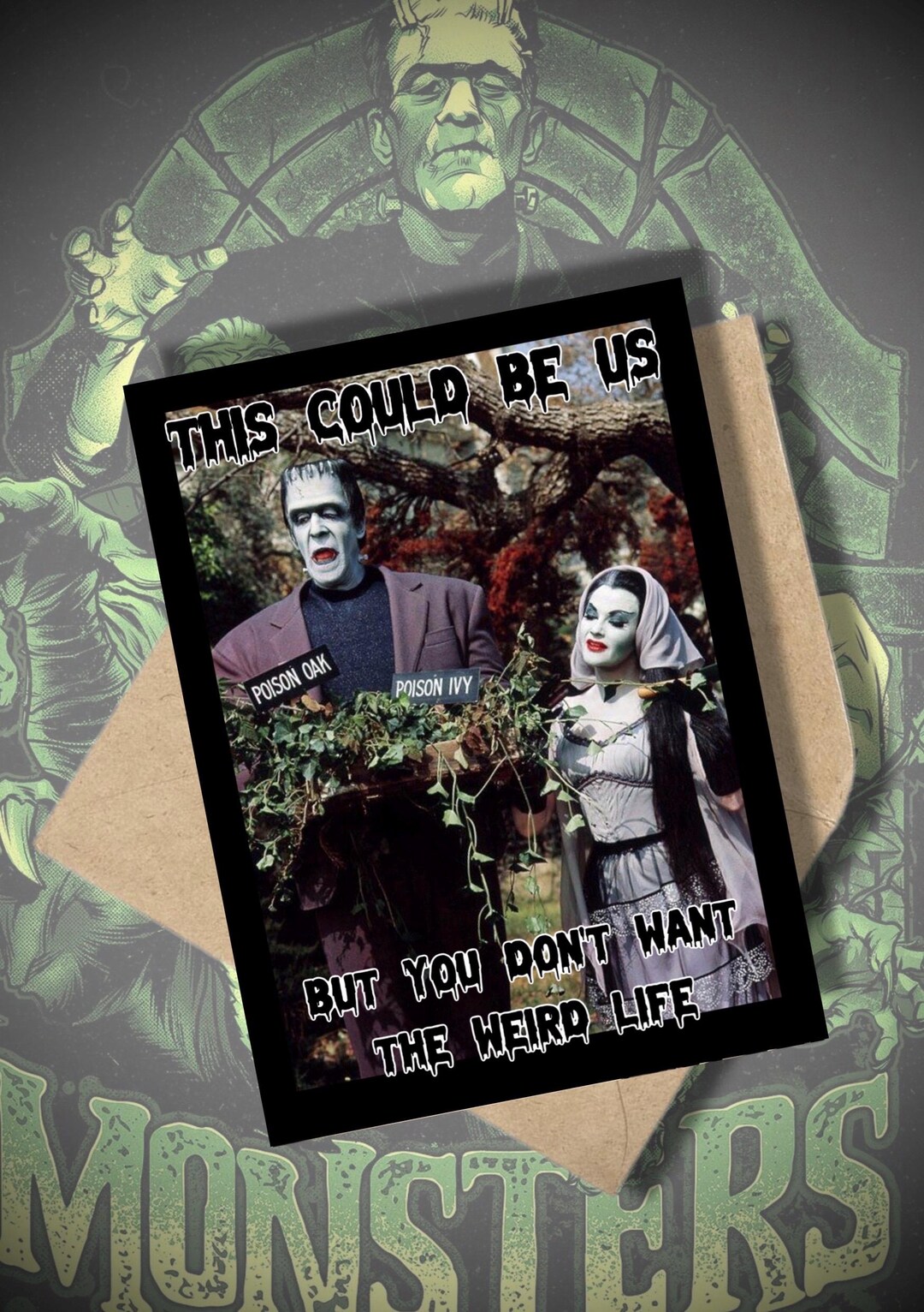 Herman and Lily Munster, the Munsters, Original, Ghoulish, Fun, Horror ...