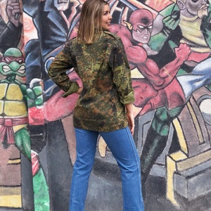 Gamer Jacket SURPLUS Camo Jacket Grunge Vintage EURO Camouflage Jacket ...