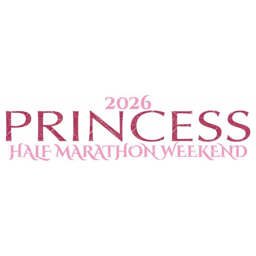 Rundisney Princess Weekend SVG Cut File, Logo Graphic, SVG Files for ...