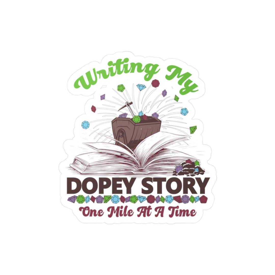 Rundisney Dopey Challenge Inspired Kiss-cut Vinyl Decals, Race Day ...