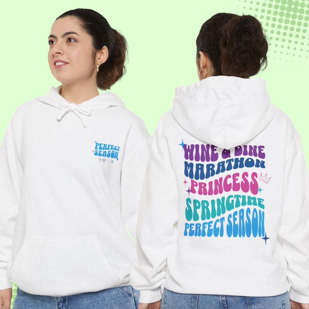 Rundisney Walt Disney World Perfect Season Hoodie | Wine & Dine ...