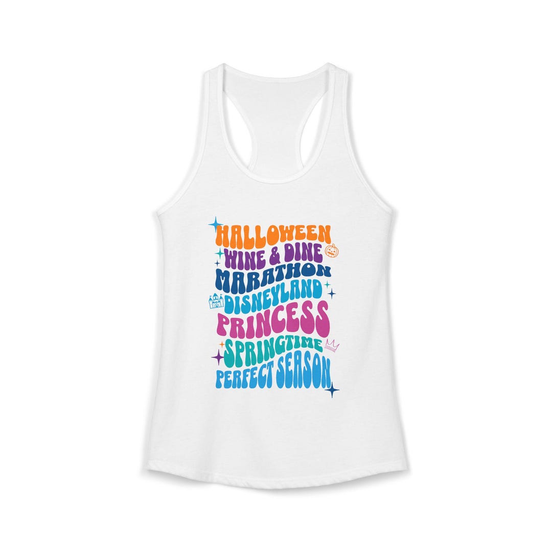 Perfect Season Rundisney Races Tank | Women's Racerback Tank - Etsy