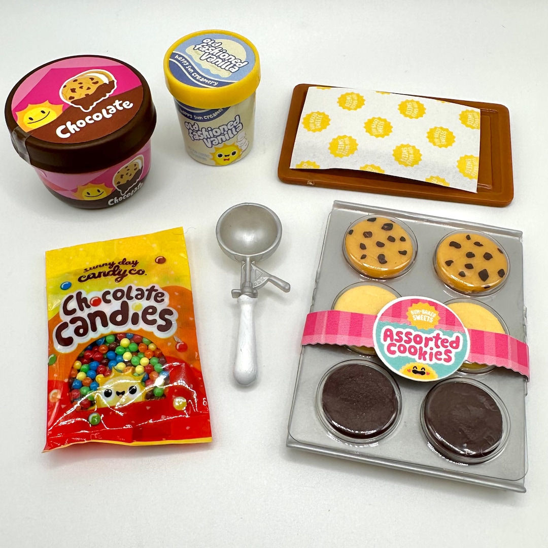 Miniverse Cafe Series 3 RARES Ultra RARE Ice Cream Sandwiches Miniverse ...