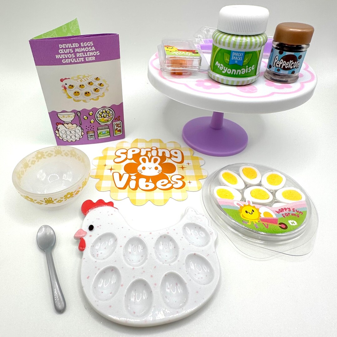 Miniverse Spring - Deviled Eggs - Miniverse Deviled Eggs - Miniverse ...