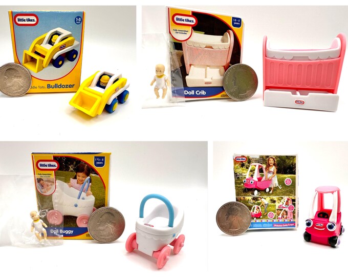 Mini Little Tikes Series 3 MGA Miniverse Miniature Scale Toys - Etsy