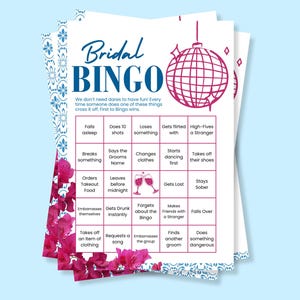 Mamma Mia Bridal Bingo | CHECKLIST | for Hen Dos, Bachelorettes and ...