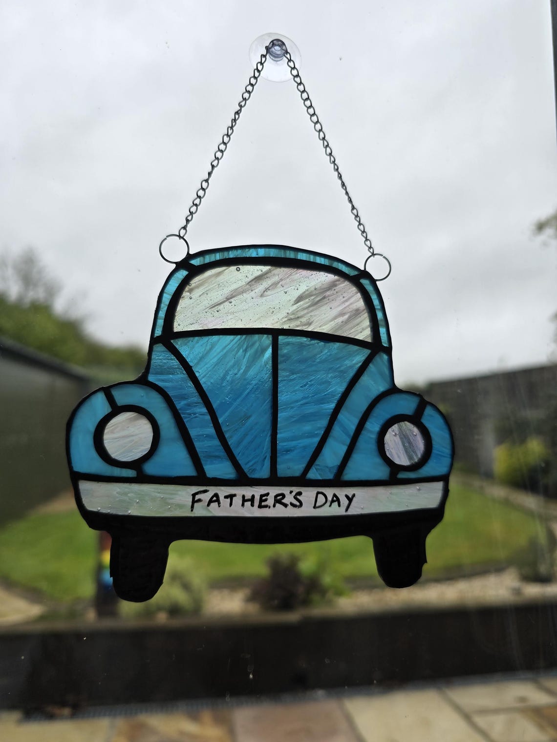 Stained Glass Volkswagen Beetle Suncatcher - Etsy