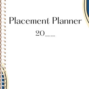 Wave Placement Planner - Etsy