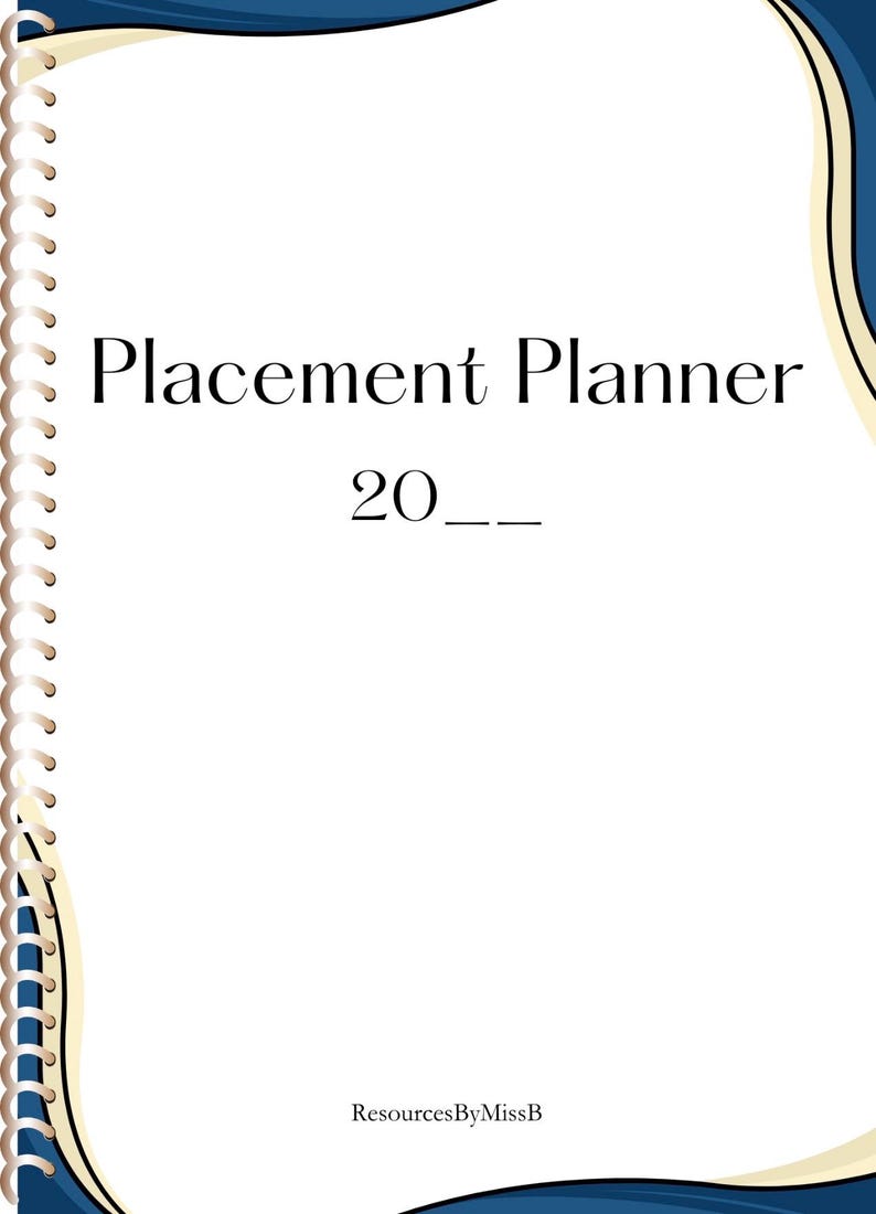 Wave Placement Planner - Etsy