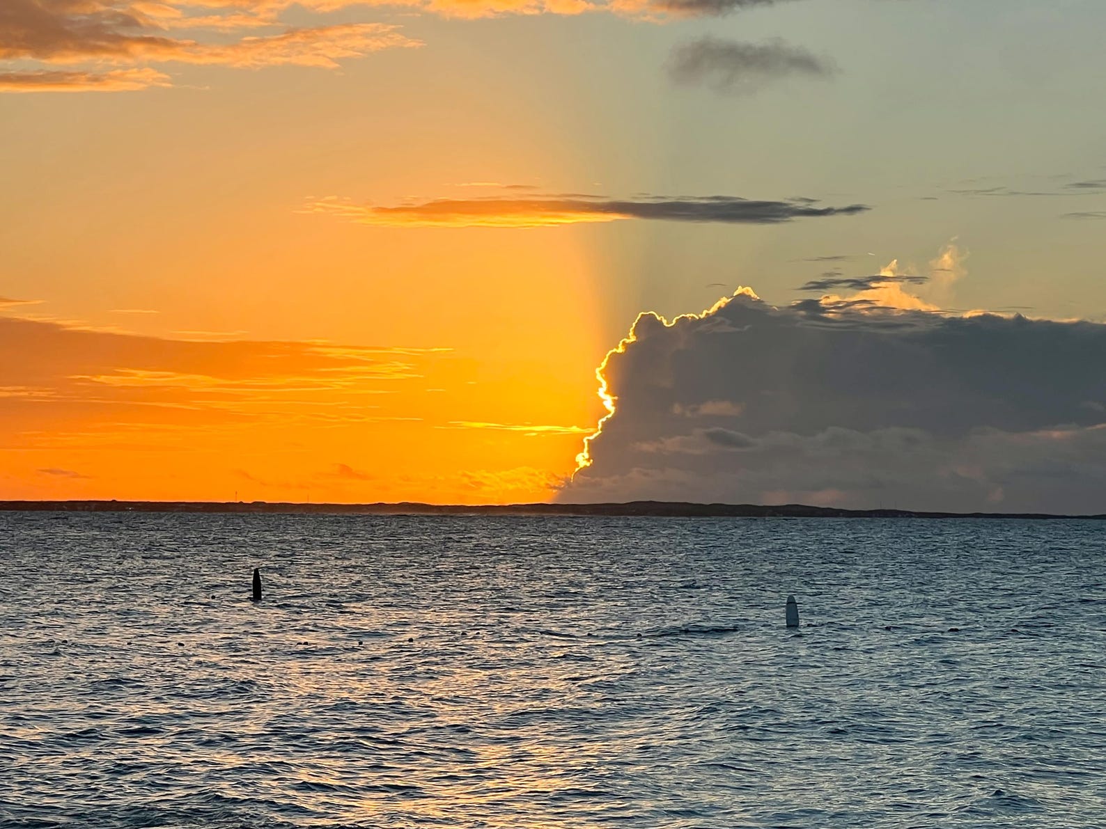 Sunset Over Grace Bay - Printed on Glass - Etsy